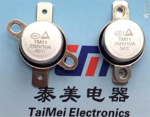 Bimetallic Termostat Switch KSD301 Kitchen Thermostat Kettle Bimetal Disc Termostato Bakelite 45-270c
