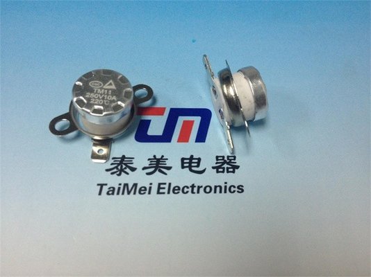 10A 250V Thermostat d'ambiance Manual Reset Over Temperature Cut Out Switch Suppliers