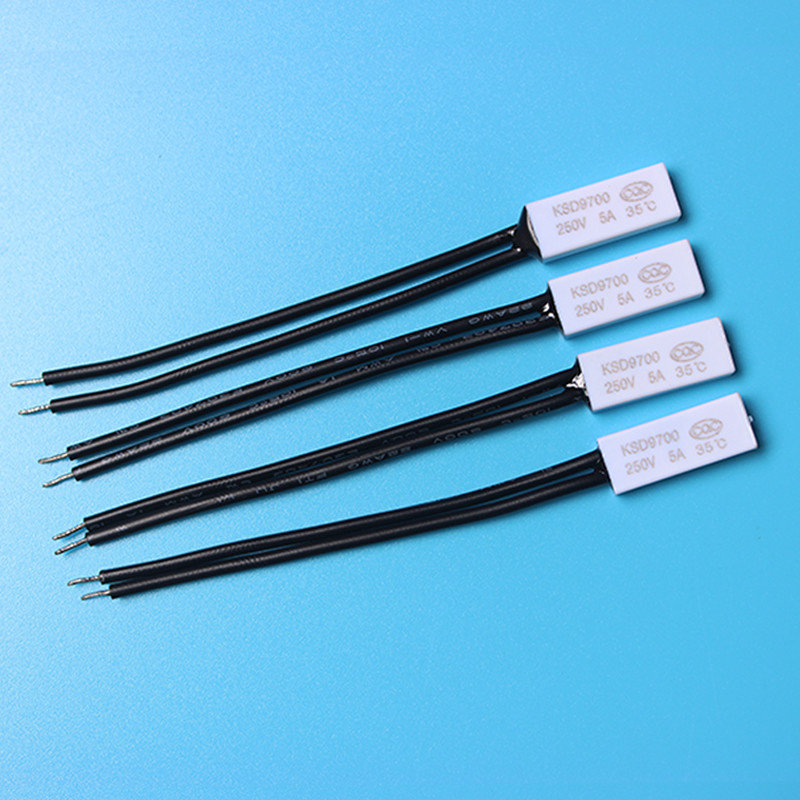 BW9700 normal opened temperature sensor  thermal fuse 250V/5A UL VDE RoHS