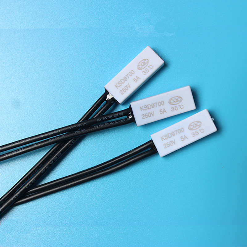 BW9700 35C normal opened temperature sensor  thermal protector 250V/5A UL VDE RoHS