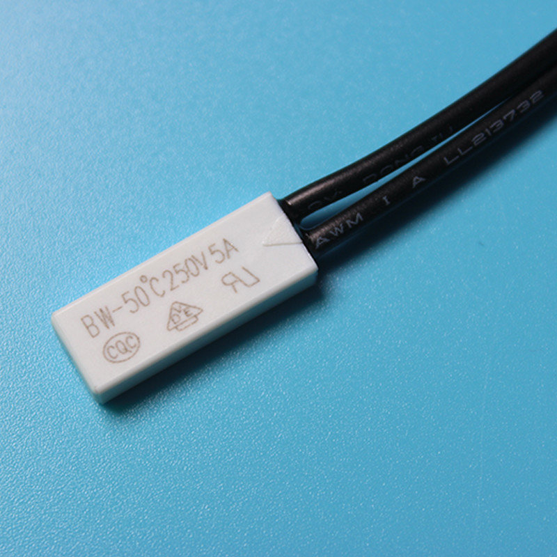 BW9700 135C normal opened temperature sensor  thermal protector 250V/5A UL VDE RoHS