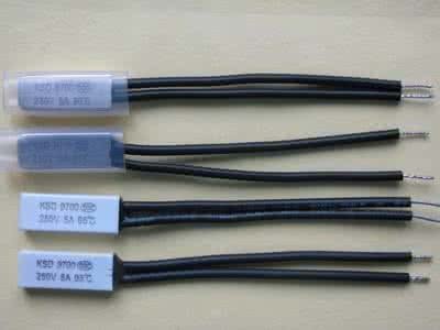BW9700 55C motor thermal fuse thermal protector 250V/5A-30A UL VDE RoHS
