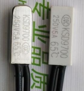 BW9700 75C motor thermal fuse thermal protector 250V/5A-30A UL VDE RoHS