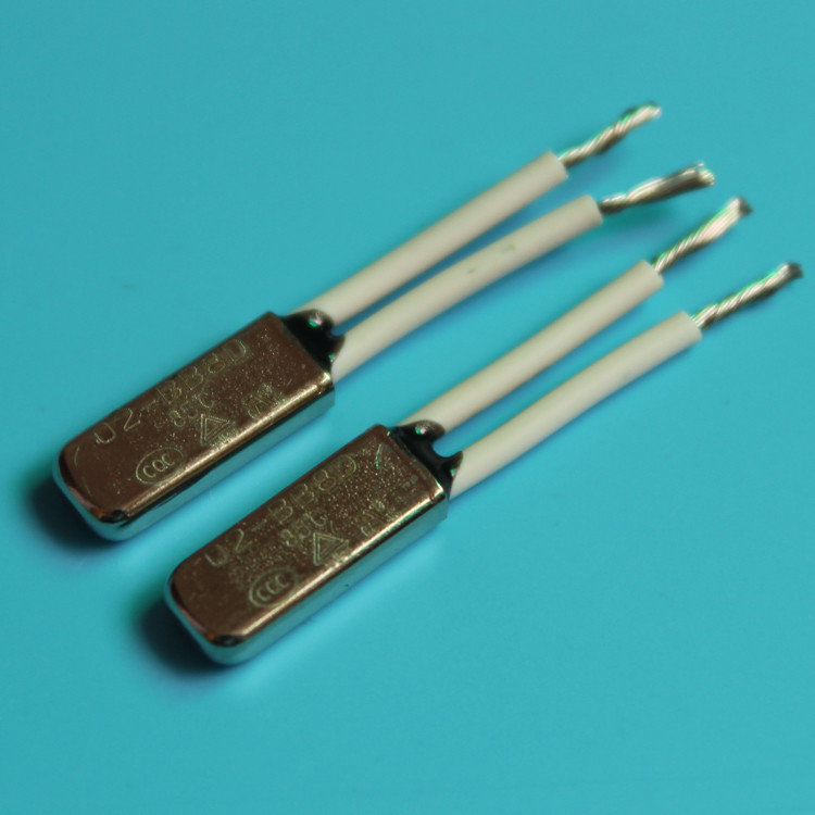 TB02 small size electrical motor thermal protector thermal fuse  250V/5A 40--180C