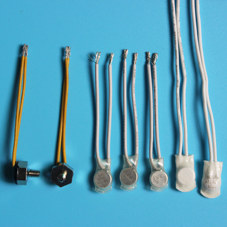 free samples 55C over load motor KLIXON  thermal protector thermal cut off  250V/5A 50--180C UL VDE RoHS