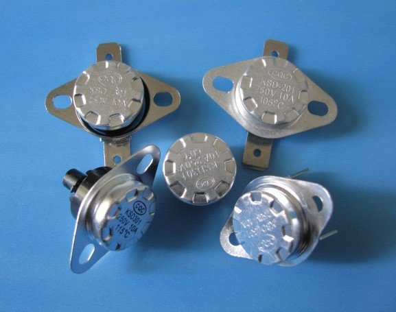 250V/10A free samples thermal switch  ksd301 bimetal thermostat UL VDE RoHS for water heater