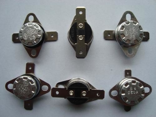 250V/10A free samples 50C temperature sensor ksd301 bimetal thermostat UL VDE RoHS for water heater