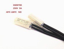 KSD9700 250V 5A Bimetal Disc Temperature Switch N/O Thermostat Thermal Protector