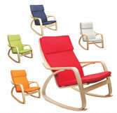 relax rocking chair-birch bentwood-Ikea style-indoor furniture