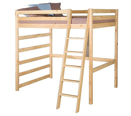 modern bunk bed pine wood