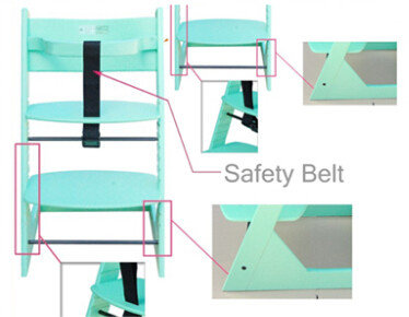 beech baby high chair E1 standard
