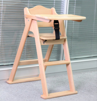 pine foldable baby high chair E1 standard