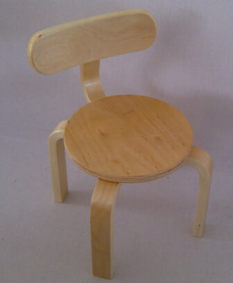 birch bentwood kid/child chair E1 standard