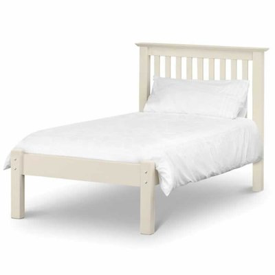 modern single bed pine wood