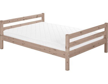 modern single bed pine wood