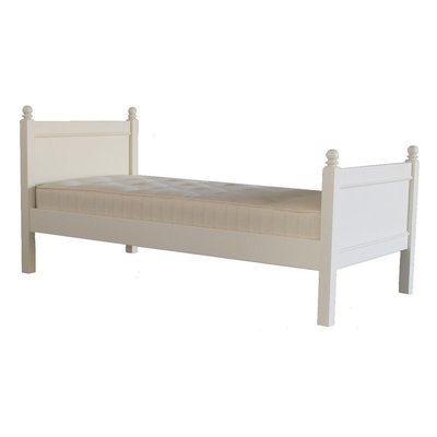 modern single bed pine wood