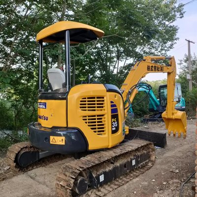 High Quality Used Komatsu PC35 Mini Excavator 3.5 Ton Used mini Digger for sale