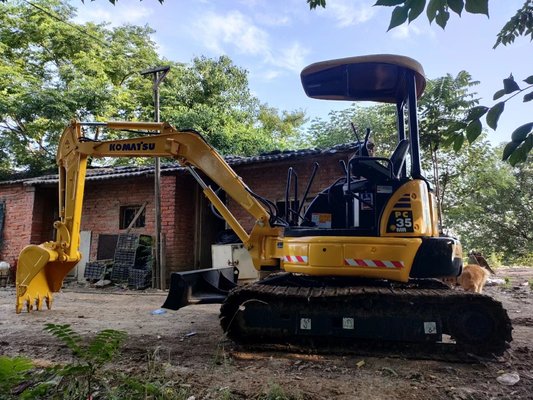 High Quality Used Komatsu PC35 Mini Excavator 3.5 Ton Used mini Digger for sale