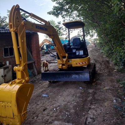 High Quality Used Komatsu PC35 Mini Excavator 3.5 Ton Used mini Digger for sale