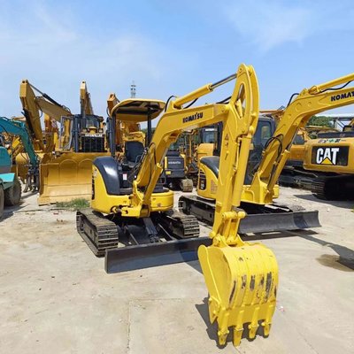 Cheap Used 3 ton 3.5 ton Mini Digger Komatsu PC35 PC40 Mini Excavator  for sale