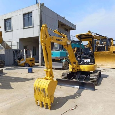 Cheap Used 3 ton 3.5 ton Mini Digger Komatsu PC35 PC40 Mini Excavator  for sale