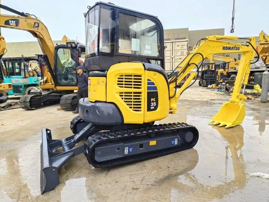 Good Cheap Used 3.5 ton 4 ton Mini Digger Komatsu PC35 PC40 Mini Excavator for sale