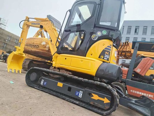 Good Cheap Used 3.5 ton 4 ton Mini Digger Komatsu PC35 PC40 Mini Excavator for sale
