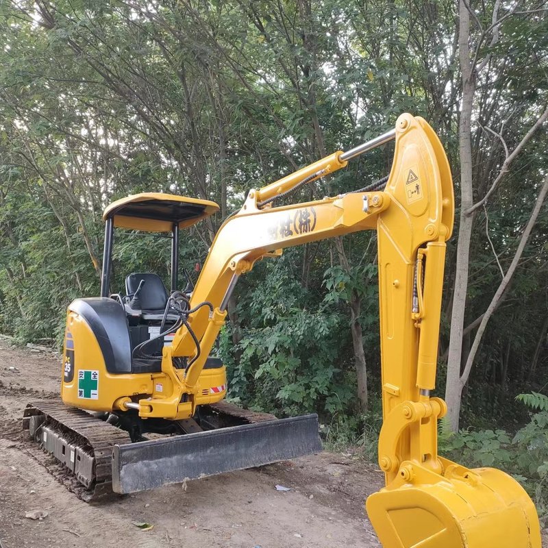 High Quality Used Komatsu PC35 Mini Excavator 3.5 Ton Used mini Digger for sale