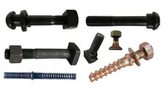 Track Bolt for Railway Fastening System