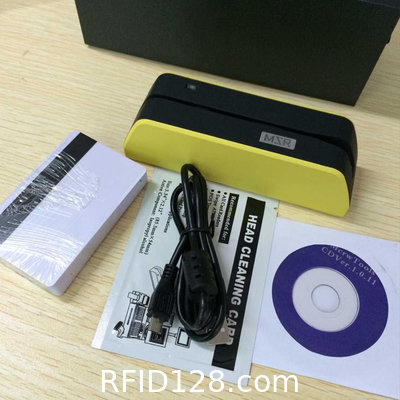 MSRX6  USB MagStripe Credit Card  Reader Writer Comp with MSR206 For Hi-Co & Lp-Co Magnetic Stripe With Test Software