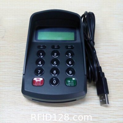HX570DA Programmable USB simulate Serial Port  DES/Tripe DES / DUKPT Bank Pinpad / Keypad / keyboard with LED Display
