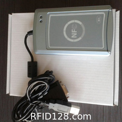 ACR122S RS232 NFC Contactless RFID 13.56MHZ Smart Card Reader Writer  for Access Control with free SDK