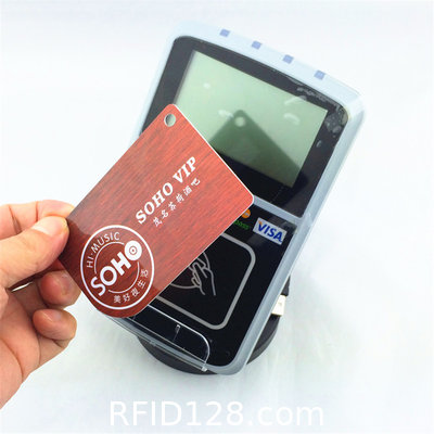 USB 13.56MHZ ISO 14443A/B RFID Reader Writer ACR123U With LCD Compatible EMV-based Payment