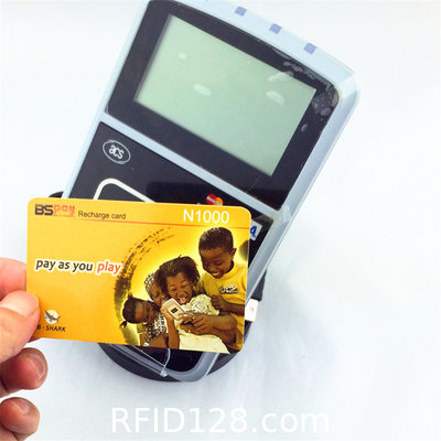 USB 13.56MHZ ISO 14443A/B RFID Reader Writer ACR123U With LCD Compatible EMV-based Payment