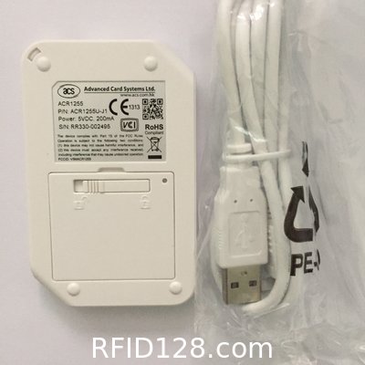 ACR1255 13.56mhz RFID Card Reader Writer USB interface for wireless Android Bluetooth NFC reader