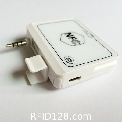 ACR35  3.5mm Audio Jack Interface RFID &NFC Card  Reader Writer Supports AES128 & DUKPT Key For Android Phone