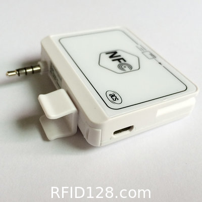 ACR35  3.5mm Audio Jack Interface RFID &NFC Card  Reader Writer Supports AES128 & DUKPT Key For Android Phone