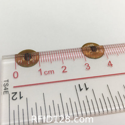 Diameter 10MM FPC NFC Lable  NTAG 216  FPC NFC / RFID Small Chip Tag Custom Designed Size