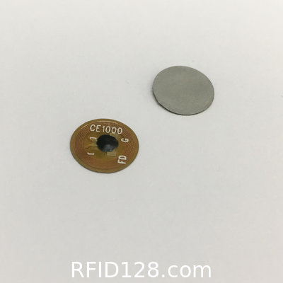 Diameter 10MM FPC NFC Lable  FM11RF08 FPC NFC / RFID Small Chip Tag Custom Designed Size
