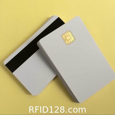 J2A040 Chip Blank JAVA Card with Hi-Co Magnetic Stripe Support ATR T=0 / T=1 initialization customized