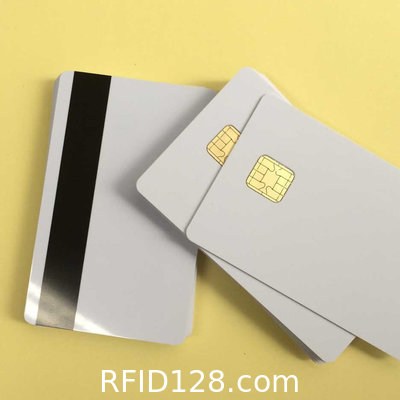 J2A040 Chip Blank JAVA Card with Hi-Co Magnetic Stripe Support ATR T=0 / T=1 initialization customized