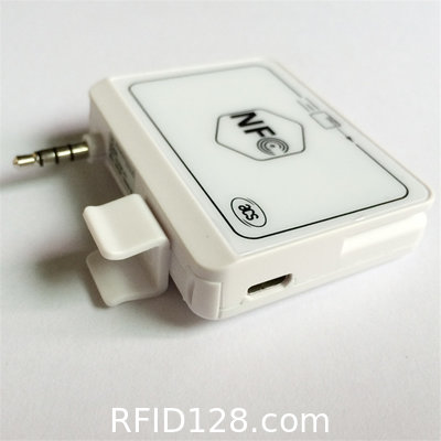 NFC 3.5 mm Audio Jack Android Card Reader With Free SDK ACR35
