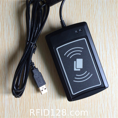 USB Serial ISO 14443 13.56MHz RFID Contactless Card Reader Writer For Access Control System ACR1281U-C8