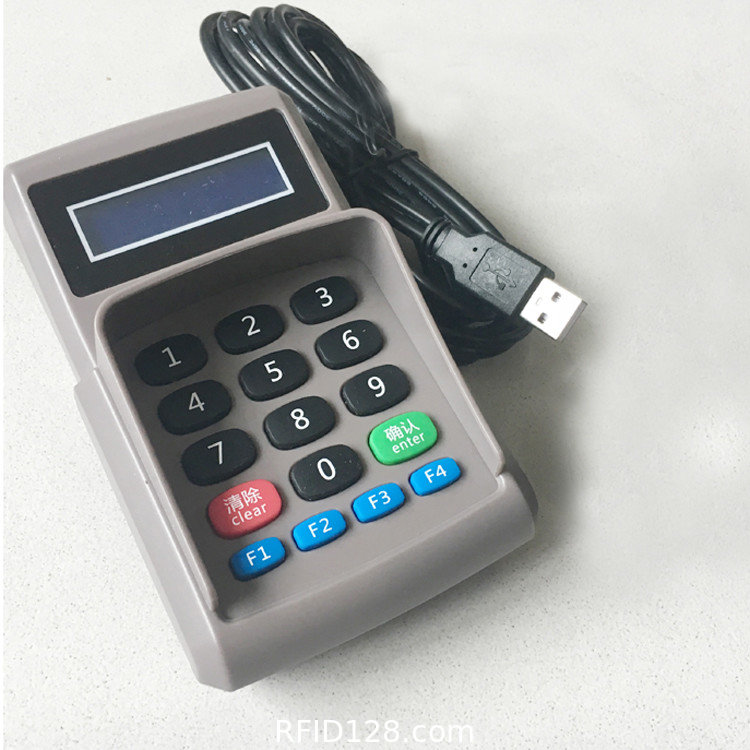 HX542DA-B USB Plug and Play  Numeric keyboard / Tel Input Keypad / PinPad with LED Display