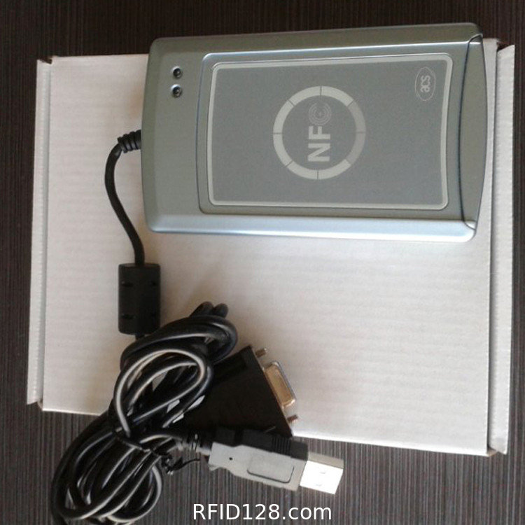ACR122S  Serial Rs232 NFC Reader Writer with SDK Kit For Felica &ISO14443A/B &ISO18092 Tags and Android OS &PLC Protocol
