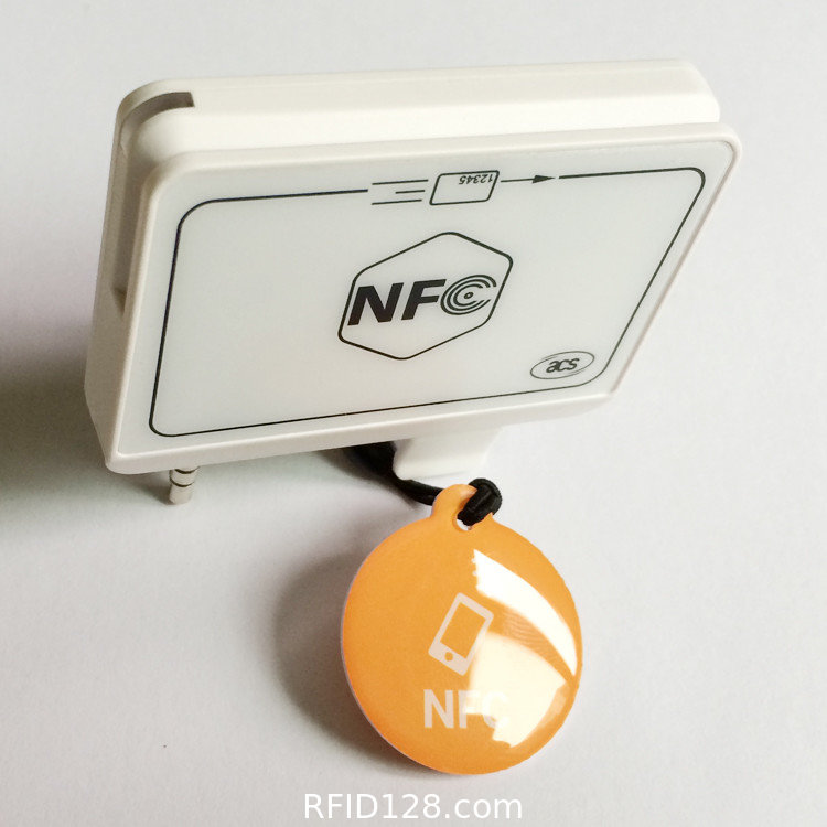 ACR35  3.5mm Audio Jack Interface RFID &NFC Card  Reader Writer Supports AES128 & DUKPT Key For Android Phone