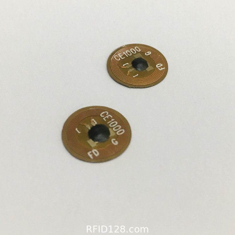 Diameter 10MM FPC NFC Lable  NTAG 216  FPC NFC / RFID Small Chip Tag Custom Designed Size