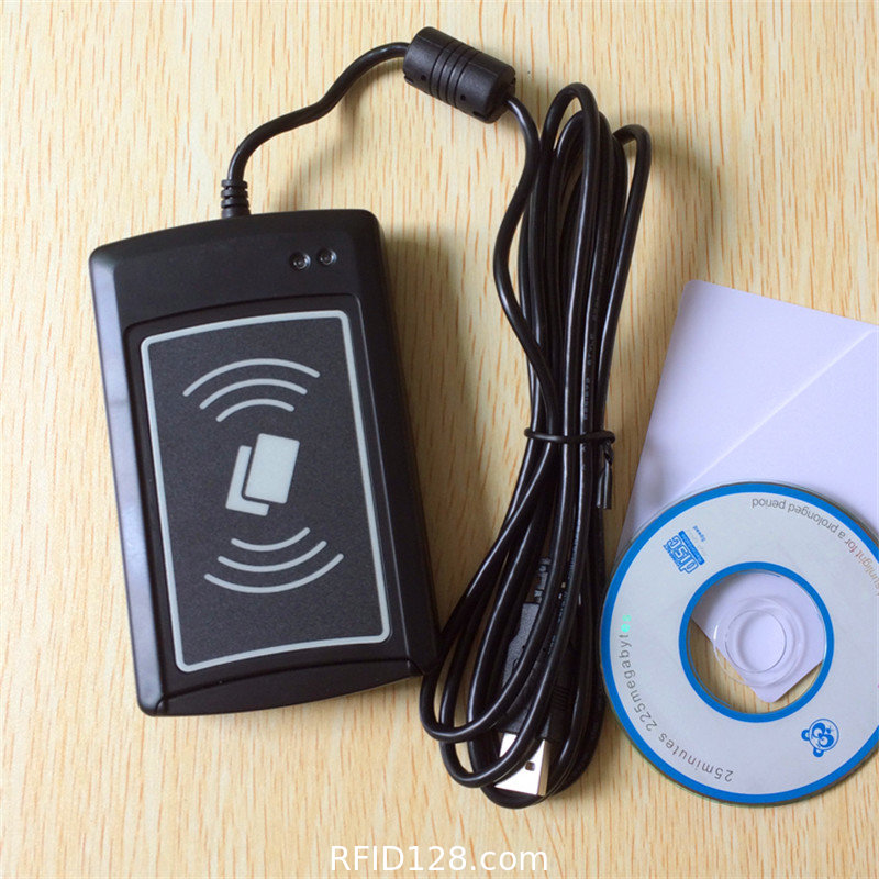 USB Serial ISO 14443 13.56MHz RFID Contactless Card Reader Writer For Access Control System ACR1281U-C8