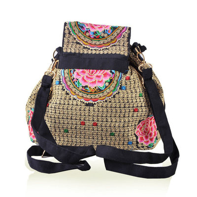 Yunnan JIXIU new arrival canvas girls backpack promotional price school bag