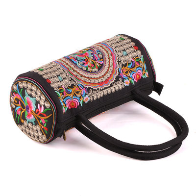 Yunnan Luckybags canvas ladies bag hmong embroidered bags